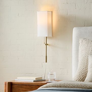 Linear Torch Plug-In Sconce (23"–47") | West Elm