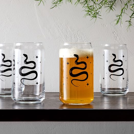 Counter Couture Snake Can Glass | West Elm