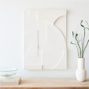 Desmond Deconstructed Circle Wall Art - Modern Home Decor | West Elm