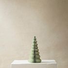 Tonal Green Decorative Paper Tabletop Trees | West Elm