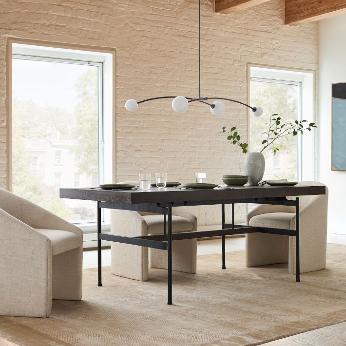 Percey Extendable Dining Table (76"–98") | West Elm