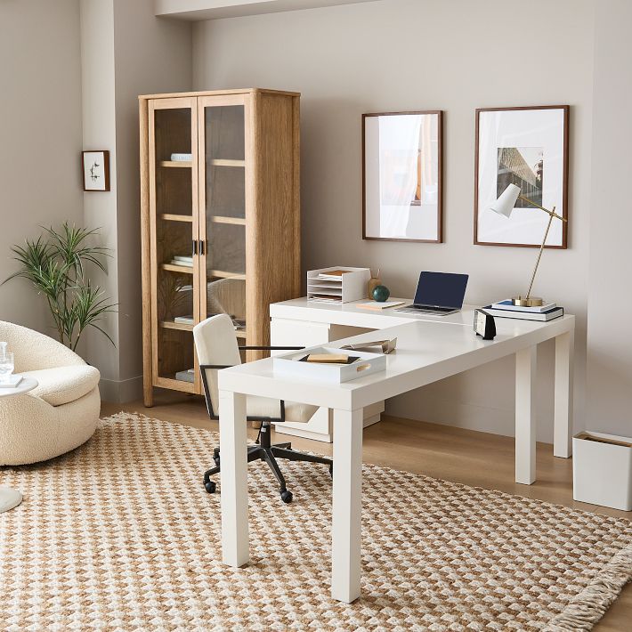 West elm corner desk store