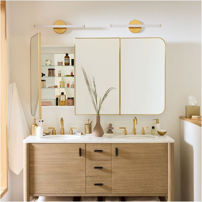Seamless Triple Medicine Cabinet