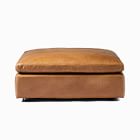 Harmony Modular Leather Ottoman | West Elm