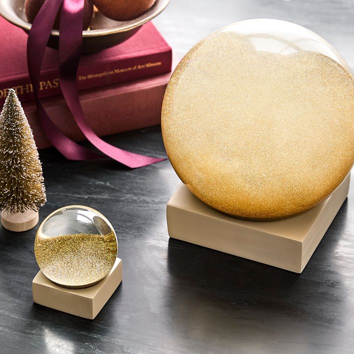 Decorator Snow Globe - Timeless Holiday Charm | West Elm
