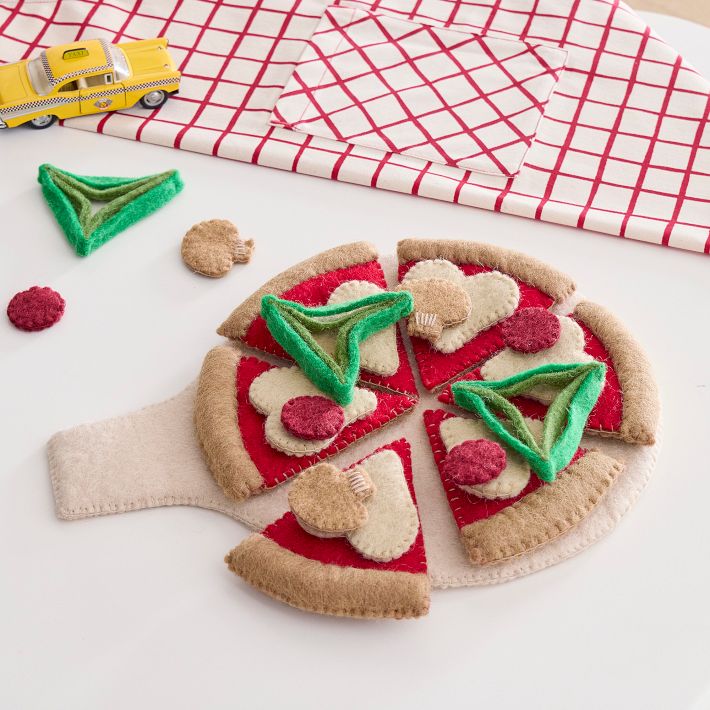Felt Pizza Toy Set | West Elm