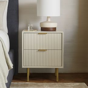 Quinn Closed 2 Drawer Nightstand 21 West Elm