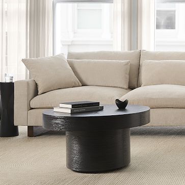 West elm pedestal coffee table store
