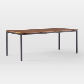 Frame Expandable Dining Table 60 80 Walnut West Elm