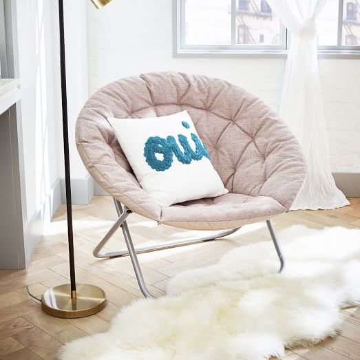 Tufted Oui Pillow | West Elm