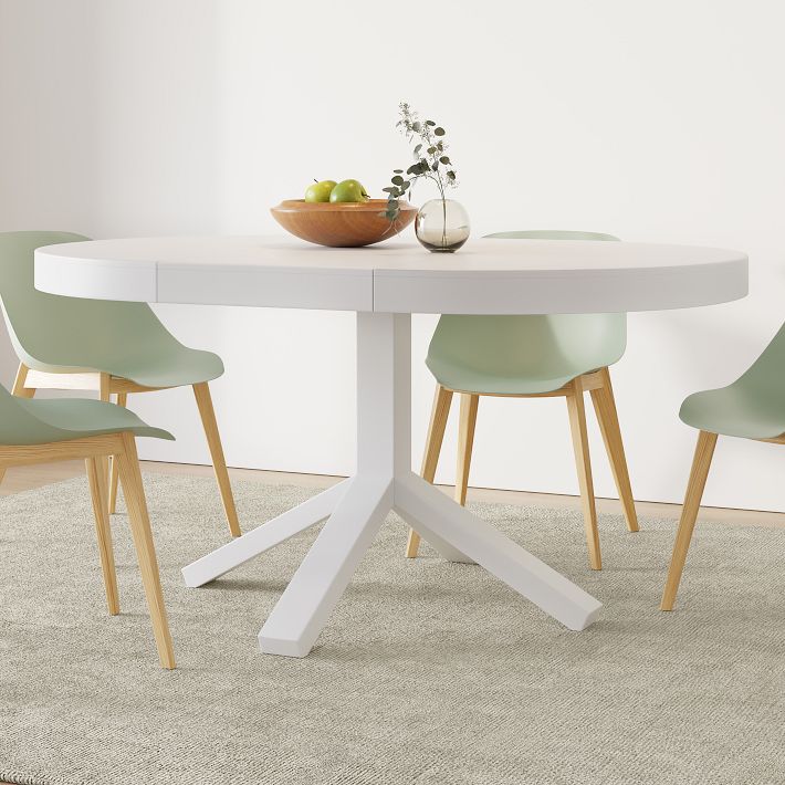West elm white dining table store