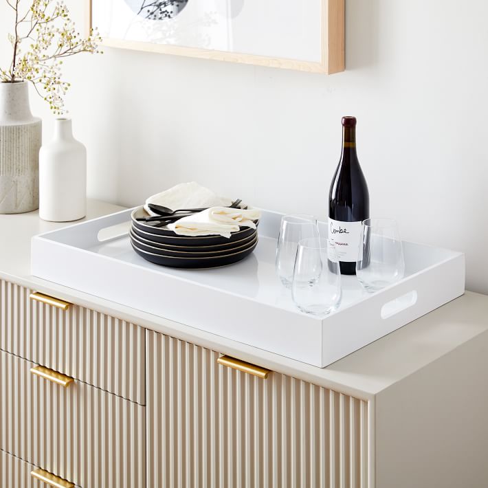 Lacquer Wood Trays 18 x 28
