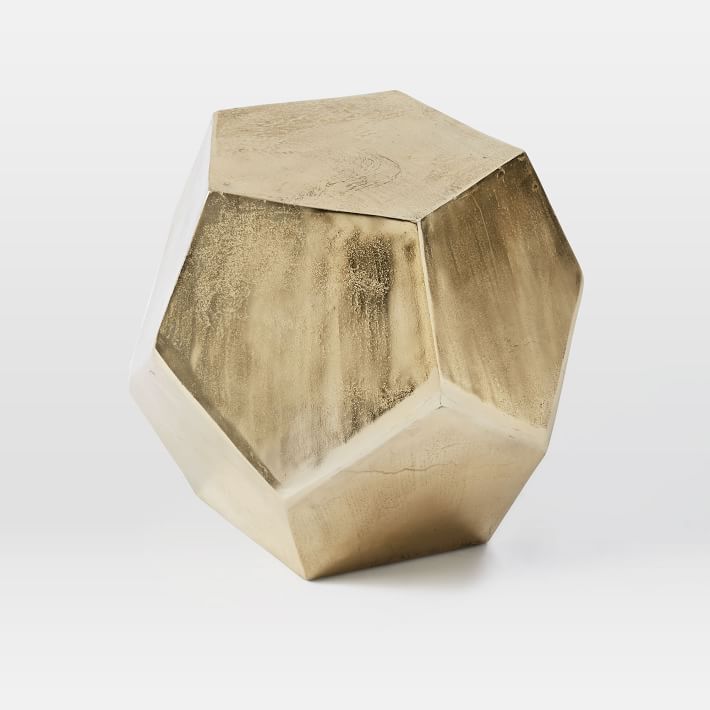 West elm brass side table store