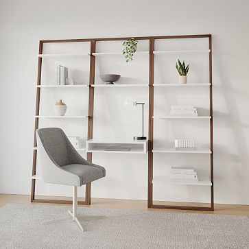 West elm leaning bookshelf store