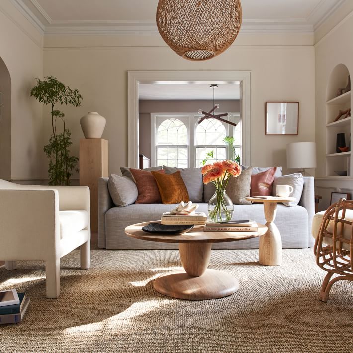 Winona Round Pedestal Coffee Table 36