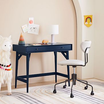 Mid Century Mini Desk Celadon West Elm