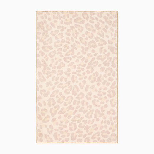 Funky Cheetah Machine Washable Rug | West Elm