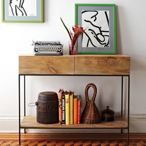 Industrial Storage Console - Modern & Sustainable | West Elm