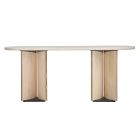 Parham Oval Console Table - Modern Marble Console Table | West Elm