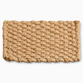 Solid Woven Doormat - Natural | West Elm