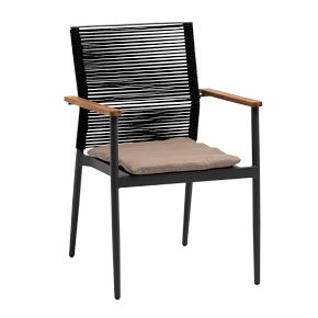 Rope-Wrapped Outdoor Dining Chair (Set of 2) | West Elm