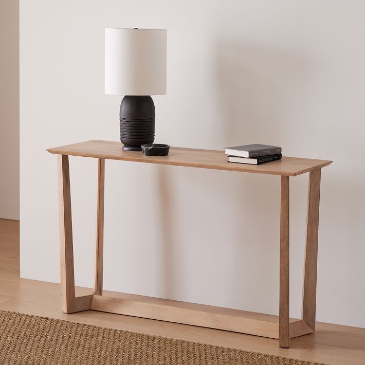 West elm entrance table store