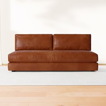West elm haven leather sectional store