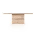 Block Base Rectangular Dining Table (82") | West Elm