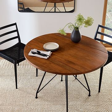 Jules Drop Leaf Expandable Dining Table 22 42 Clearance West Elm
