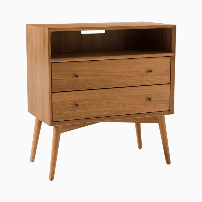 West elm mid century charging nightstand store