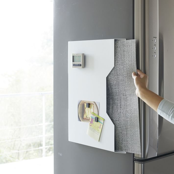 Yamazaki Tower Magnet Placemat Storage Holder | West Elm
