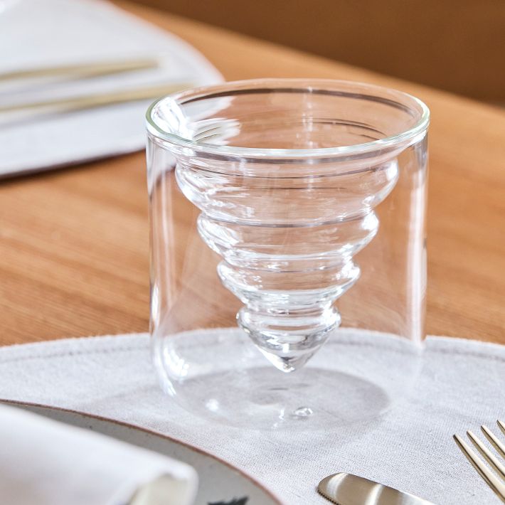 Tiered Tree Shot Glasses Set of 2 | West Elm
