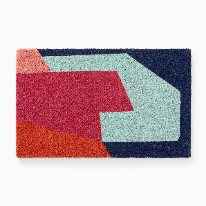 Angled Modern Form Doormat | West Elm Angled Modern Form Doormat | West Elm