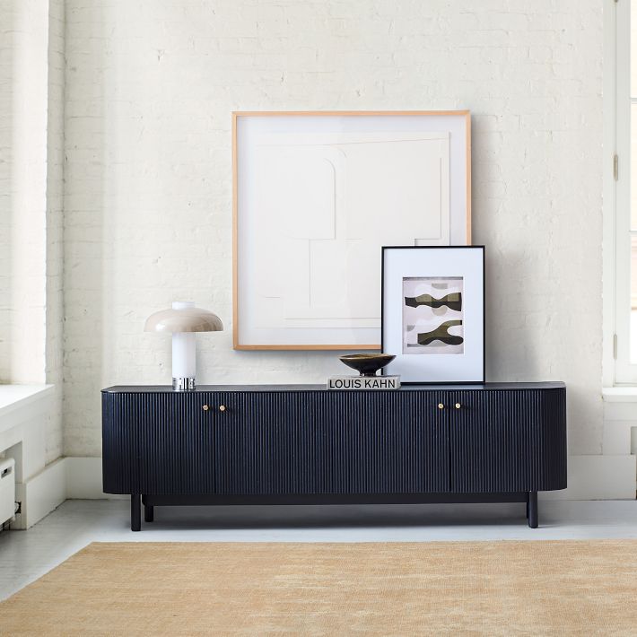 Ellington 80 Media Console Blonde West Elm