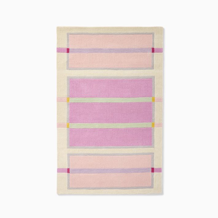 Kids Colorblock Pop Rug | West Elm