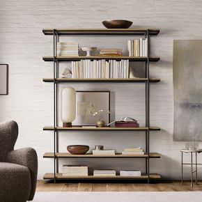 Pierce Wide Shelf Unit (60") | West Elm