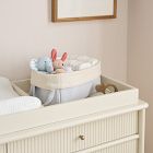 Foldover Quilted Diaper Caddy | West Elm