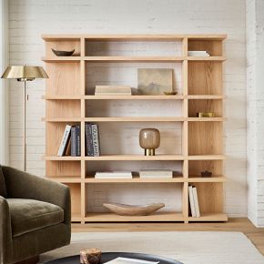 Wallace Modular Wide Shelf Unit (72") | West Elm