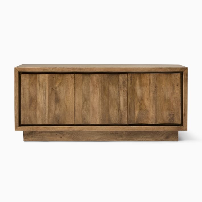 Carved Pattern Media Console 60 80 West Elm