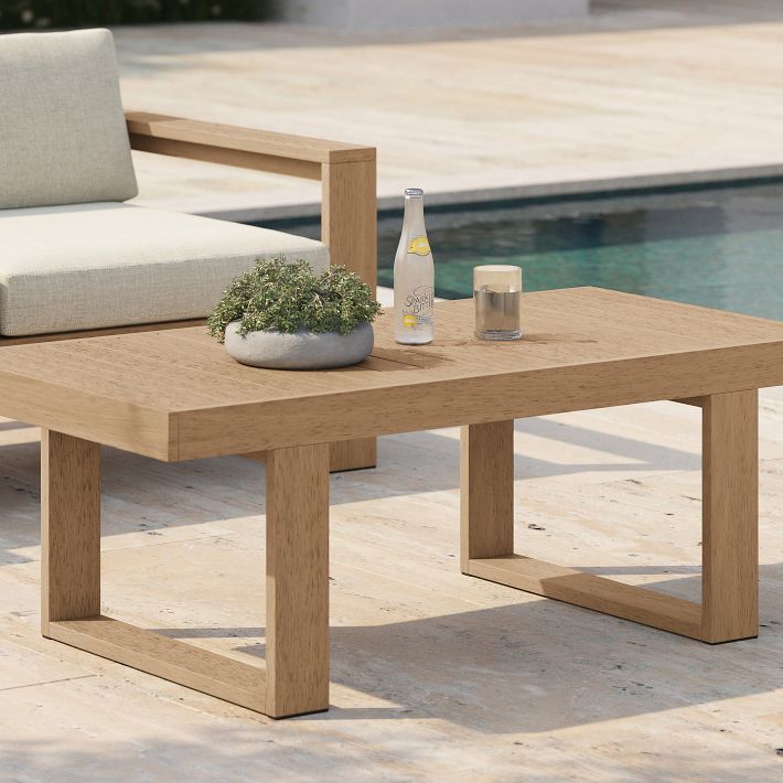 Portside Outdoor Rectangle Coffee Table 50.5