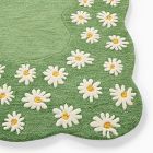 Kids Daisy Framed Rug | West Elm