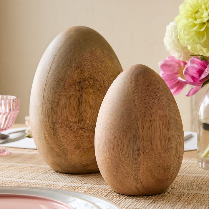 Wood Easter Eggs | West Elm