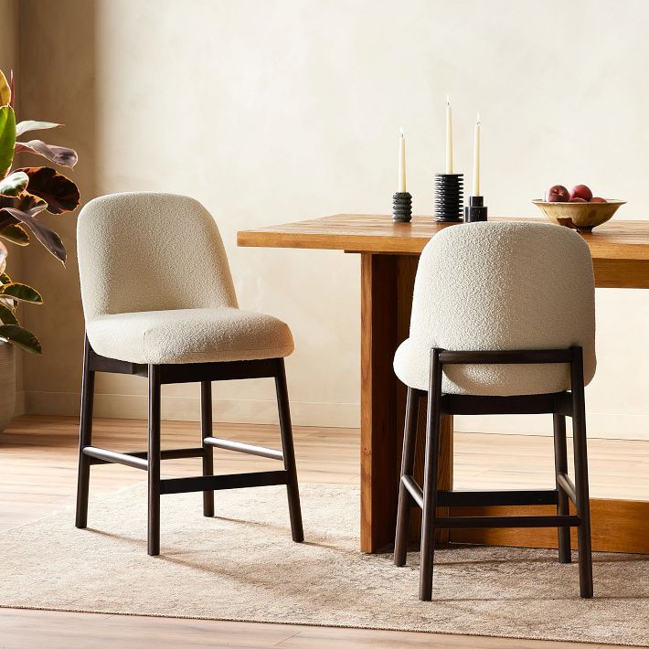 Milland Armless Stools - Modern Bar & Counter Seating | West Elm