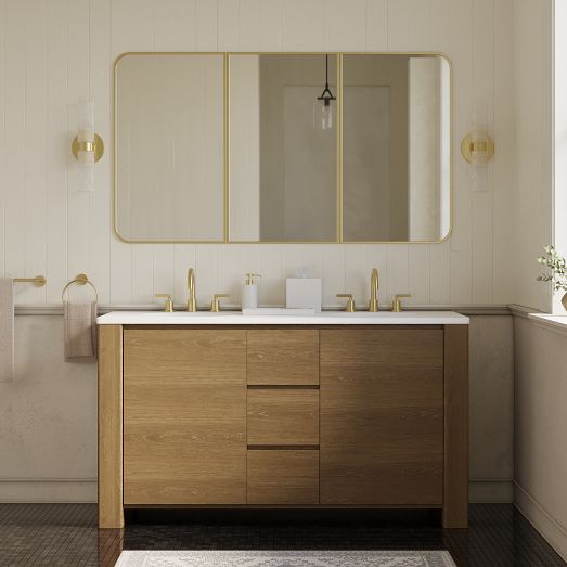 Graham Closed Double Bathroom Vanity (60") | West Elm