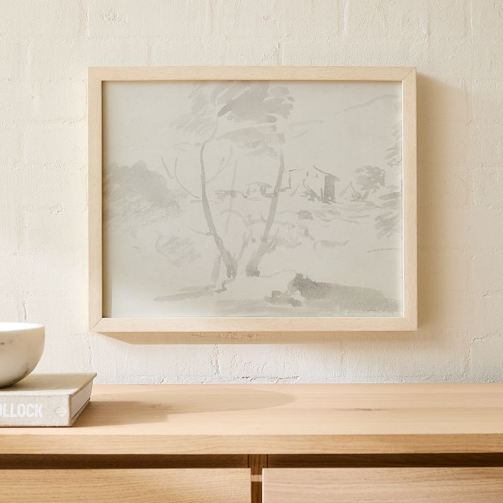 Subtle Treescape Wall Art | West Elm