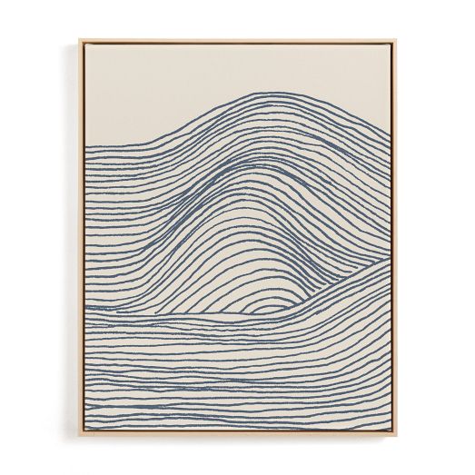 Rolling Waves Print Wall Art by Minted for West Elm | West Elm
