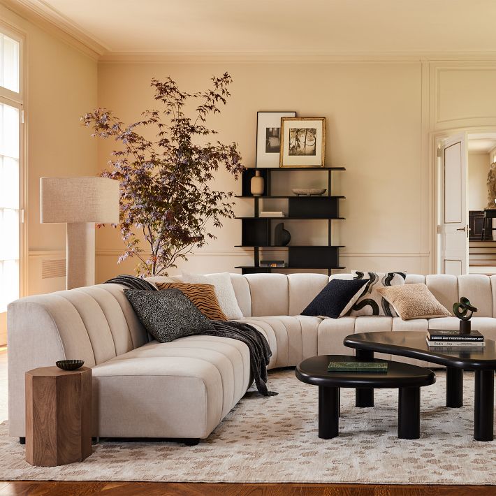 L shaped couch west elm store