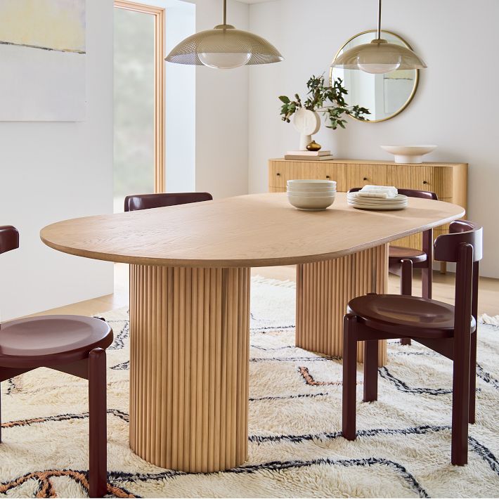 Ellington Oval Pedestal Dining Table 86