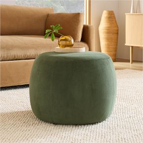 Small circle ottoman store