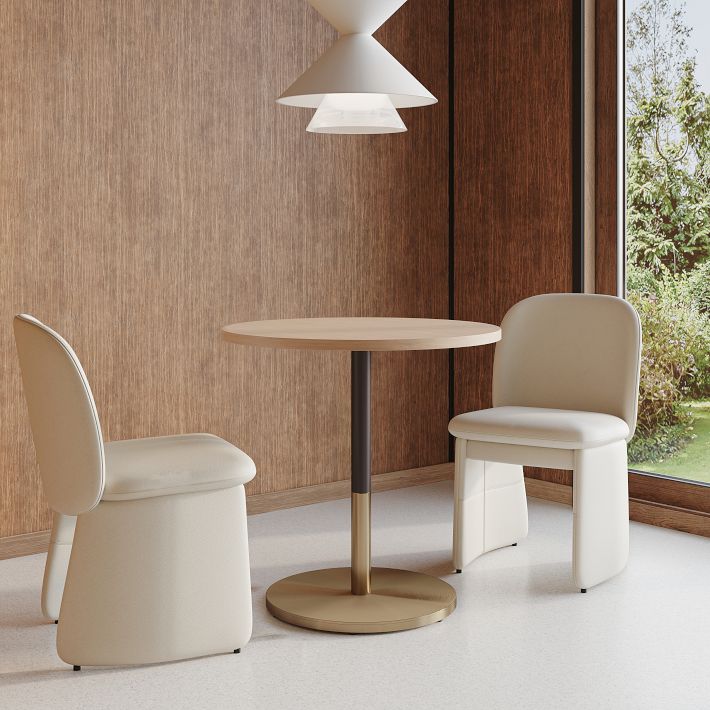 Orbit Round Wood Dining Table | West Elm